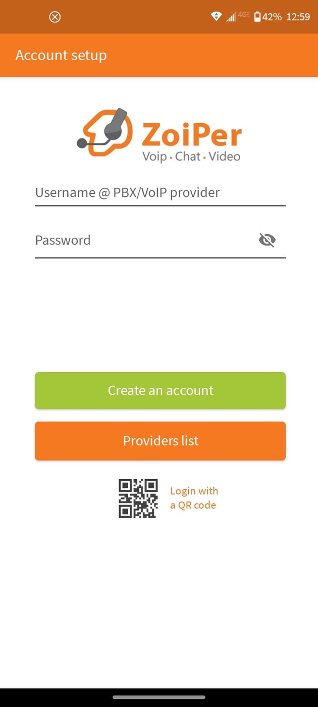 Simplifi Contact - Setting up Zoiper for Android