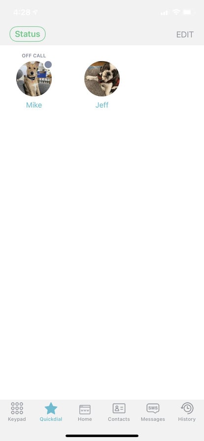 Simplifi Contact (Scout) - Dialing Options