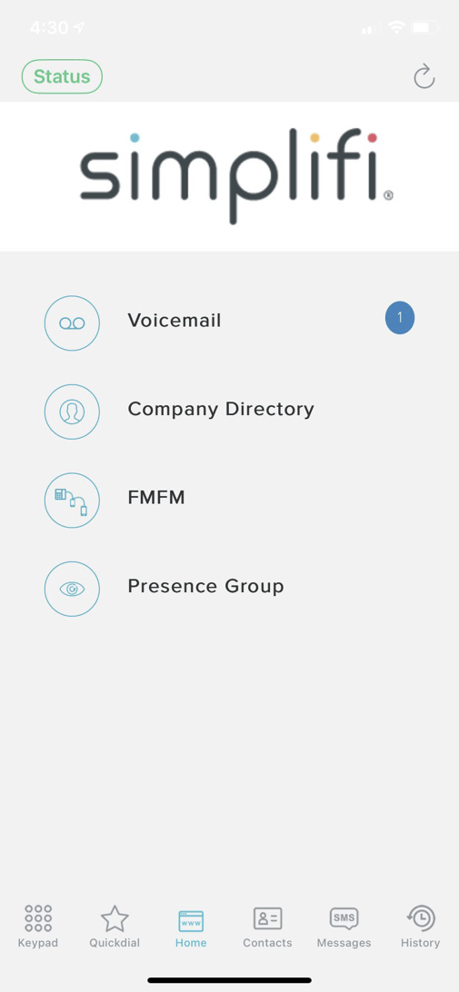 Simplifi Contact (Scout) - Voicemail