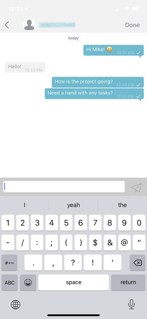 Simplifi Contact (Scout) - SMS